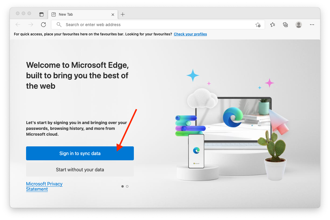Student Onboarding: 2. Setting up Microsoft Edge Browser – Community IT ...