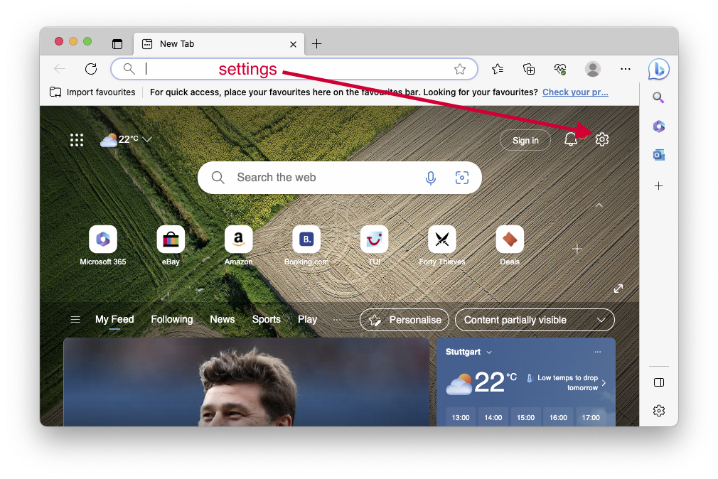 Student Onboarding: 2. Setting up Microsoft Edge Browser – Community IT ...